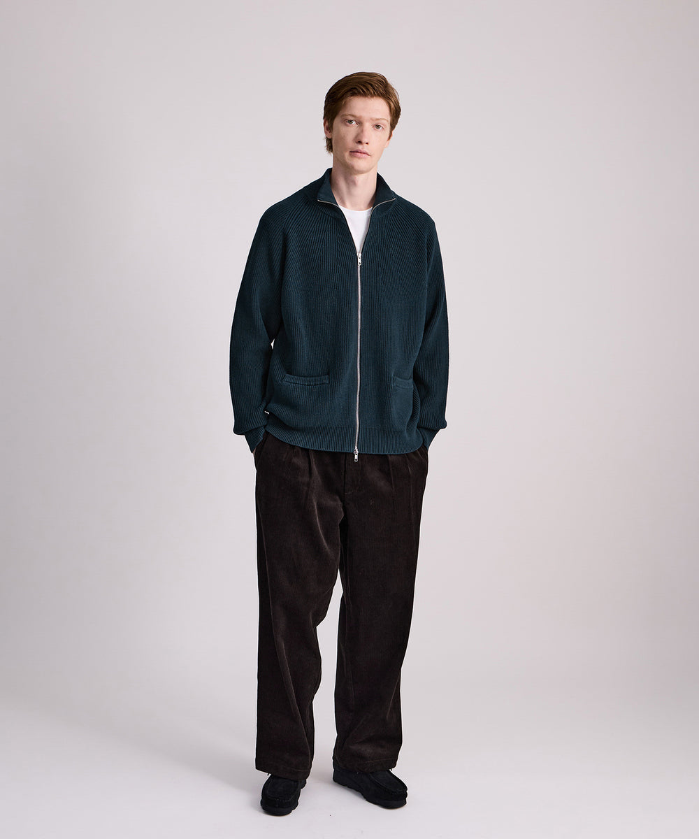 Henderson Zip Thru Knit | Saturdays NYC