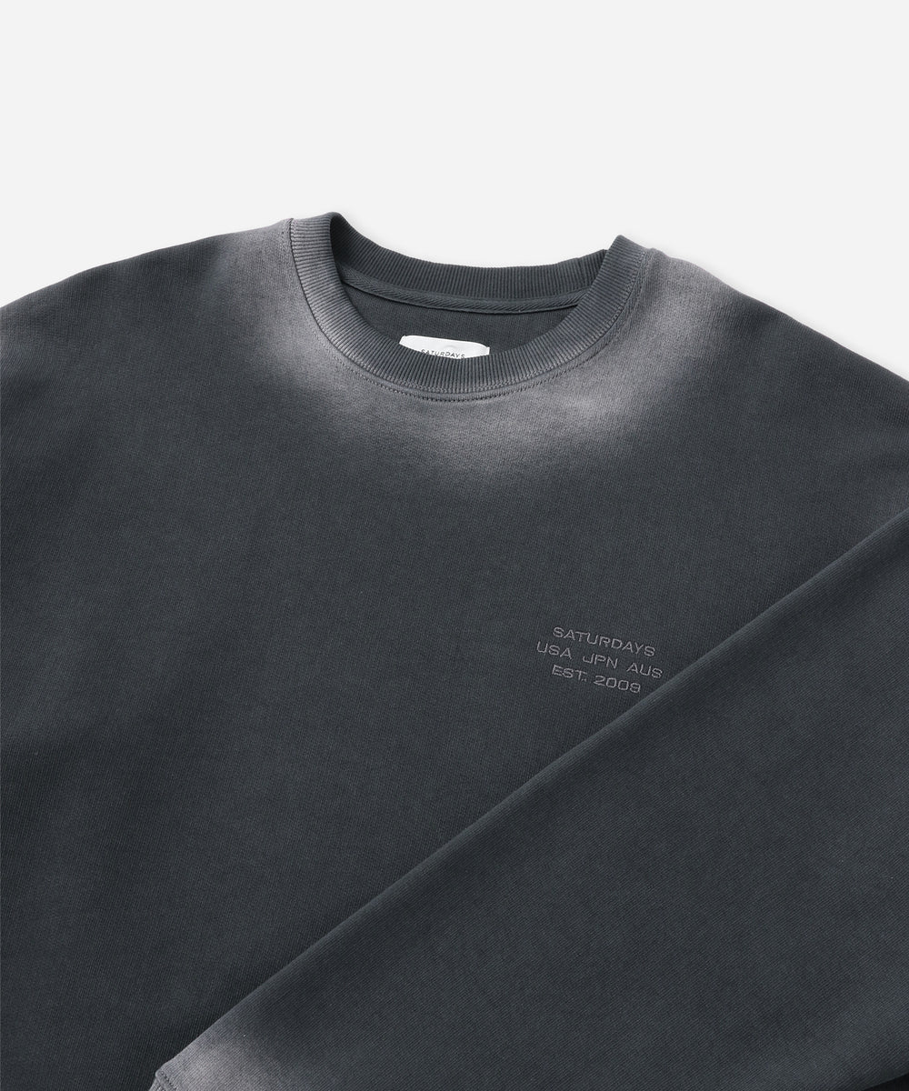Ari Relaxed Faded Dye Sweatshirt | Saturdays NYC